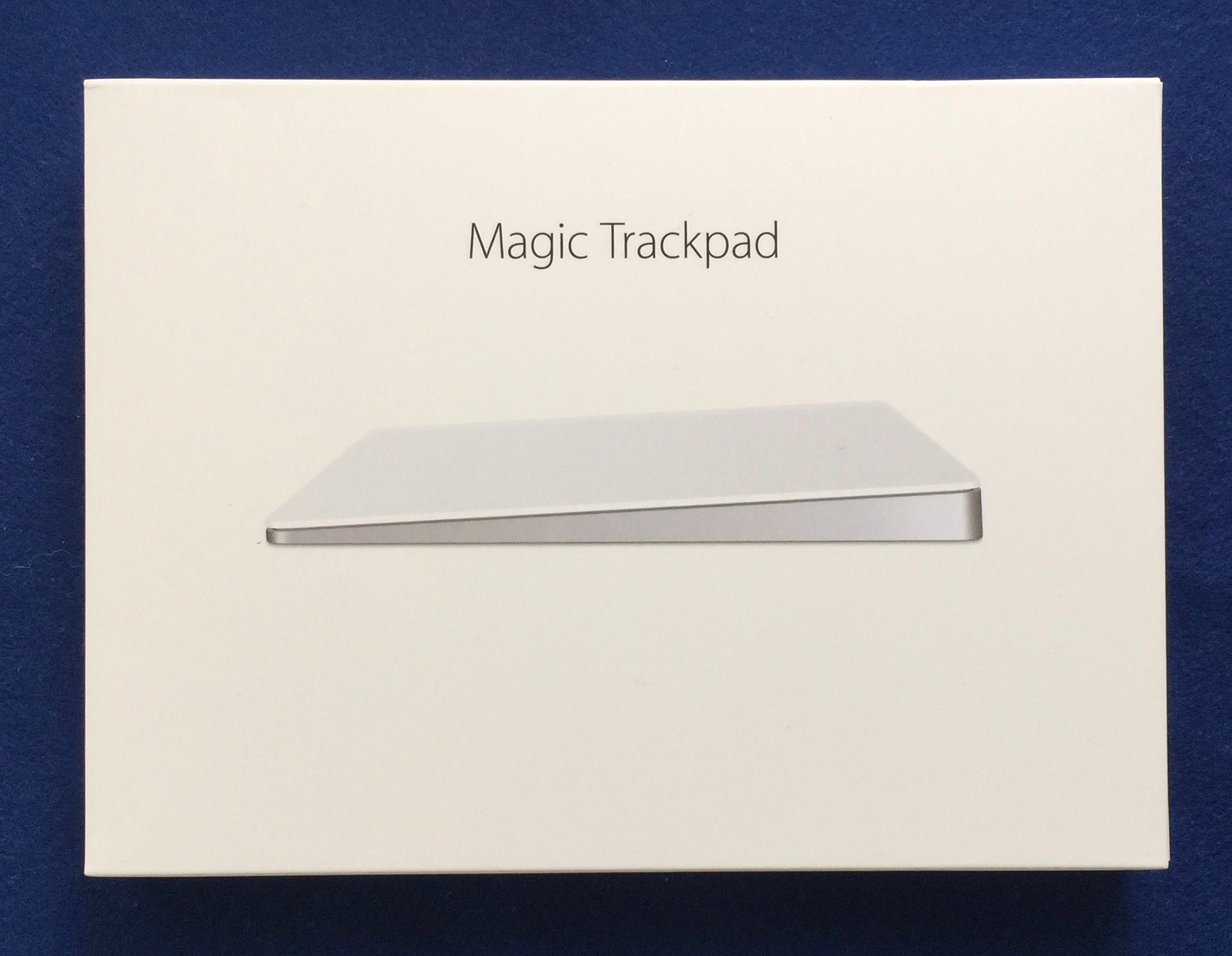 Magic Trackpad 2 の使い心地と電池の持ち。